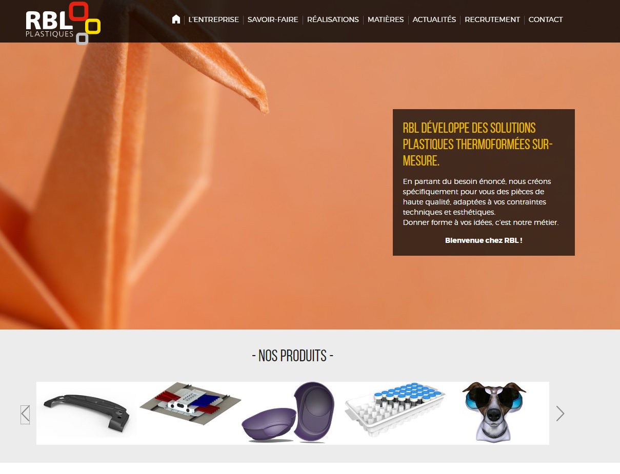 RBL Plastiques, expert in custom-made plastic solutions